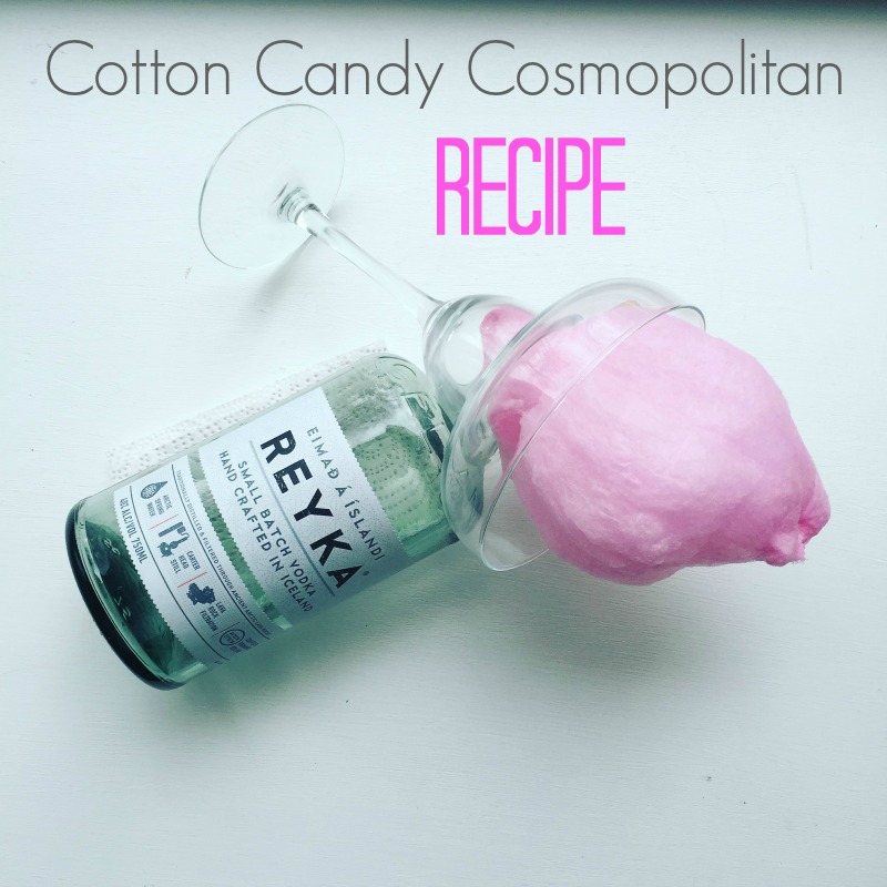 Easy and Delicious Cotton Candy Cosmopolitan Martini Recipe
